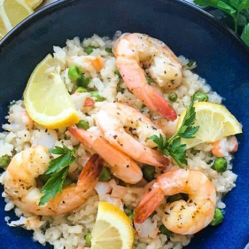 Prawn and Pea Risotto Recipe - Sweet and Savory Morsels