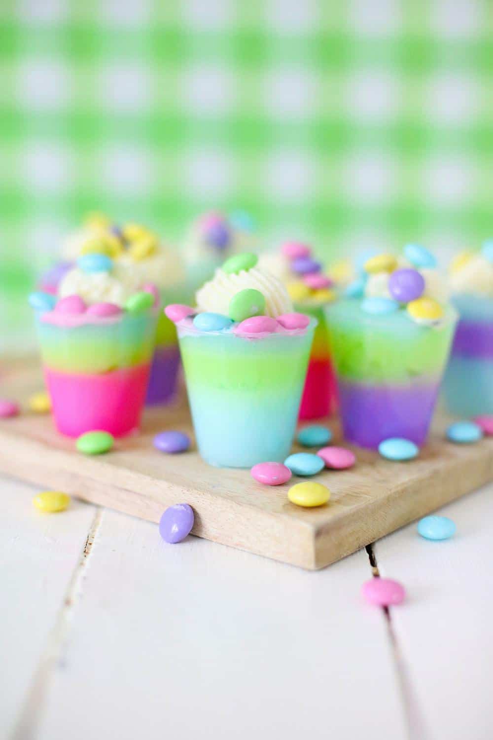 The Best M&M’s Easter Jello Shots - Sweet and Savory Morsels
