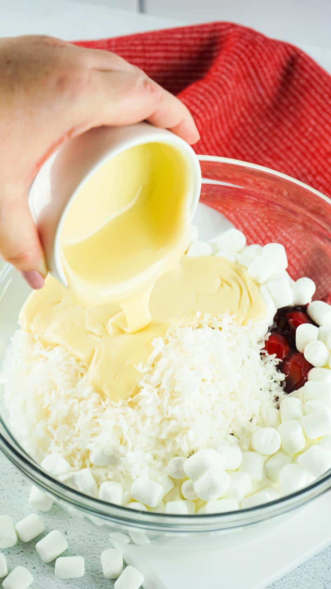 How To Make Smooth and Creamy Cherry Fluff Salad - Sweet and Savory Morsels