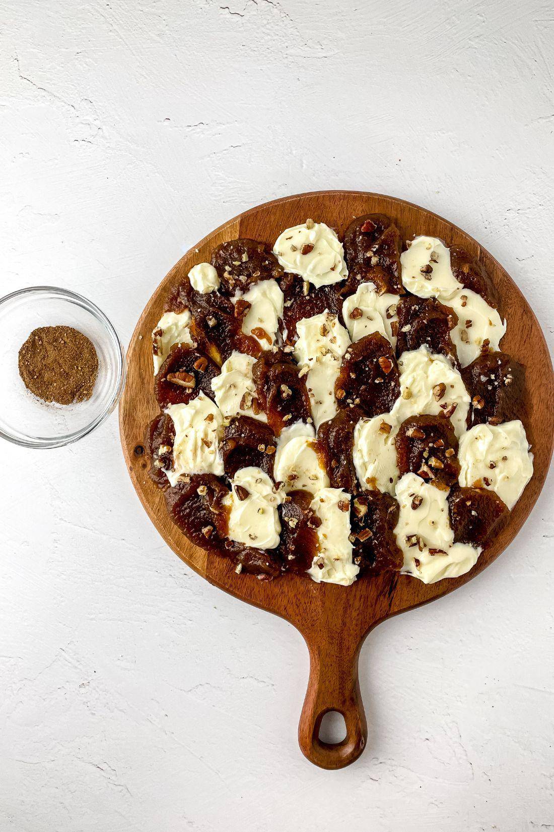 Spiced Apple Butter Pecan Board - Sweet and Savory Morsels