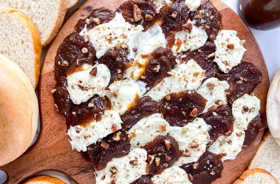 Spiced Apple Butter Pecan Board - Sweet and Savory Morsels