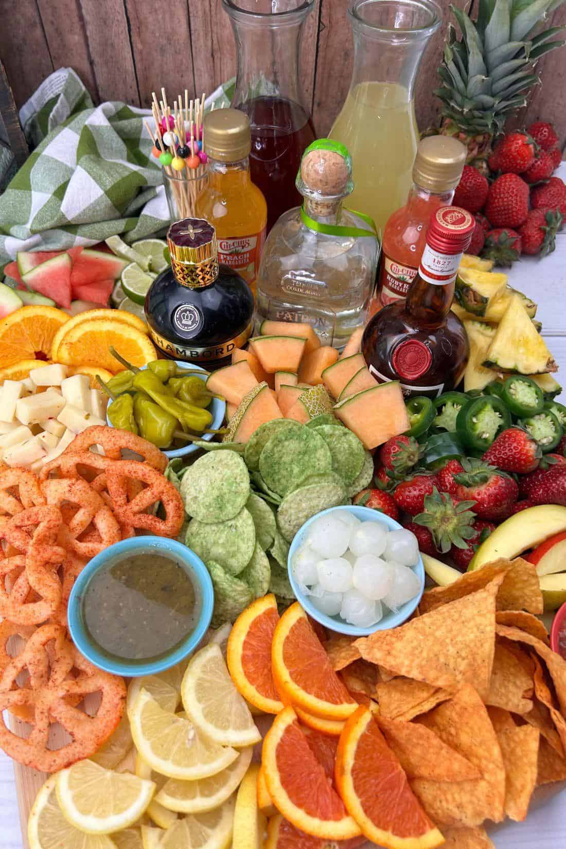 Custom Margarita Board - Sweet and Savory Morsels