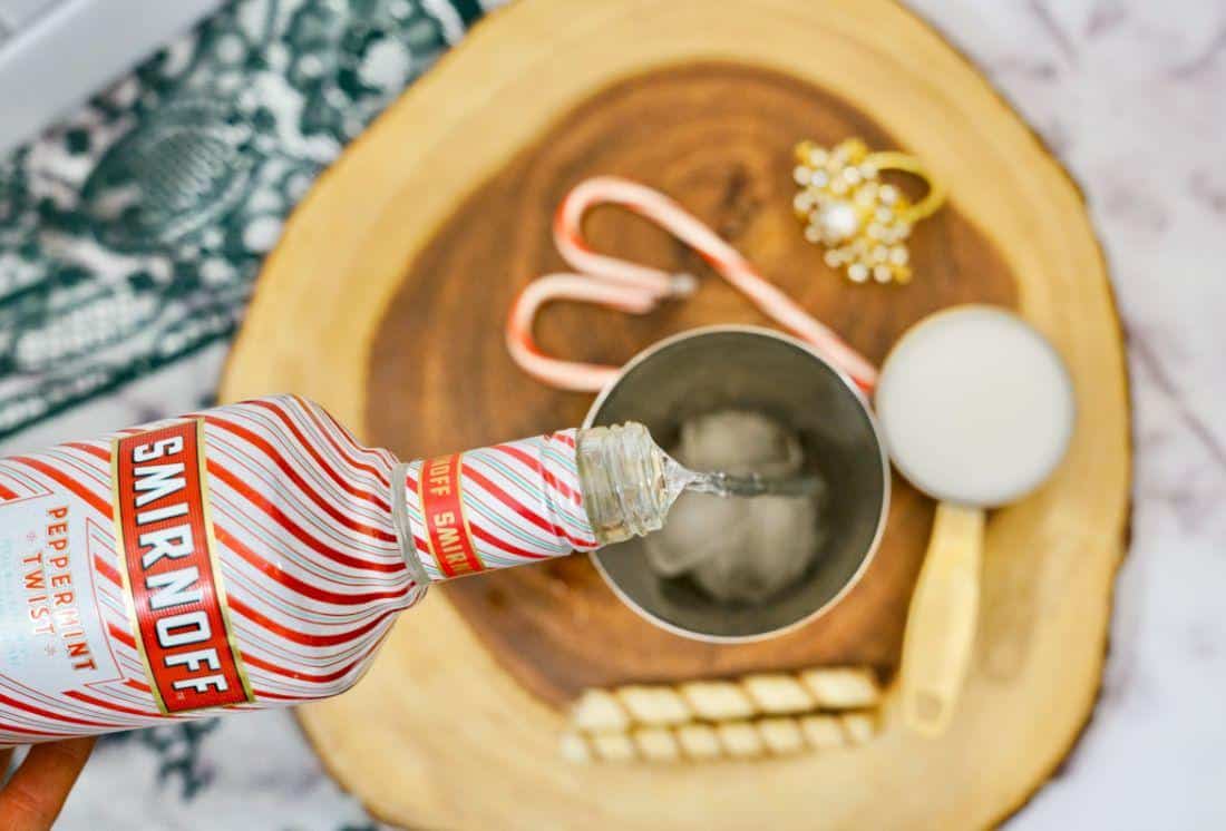 Tipsy Peppermint Mocha Boozy Cocktail Recipe