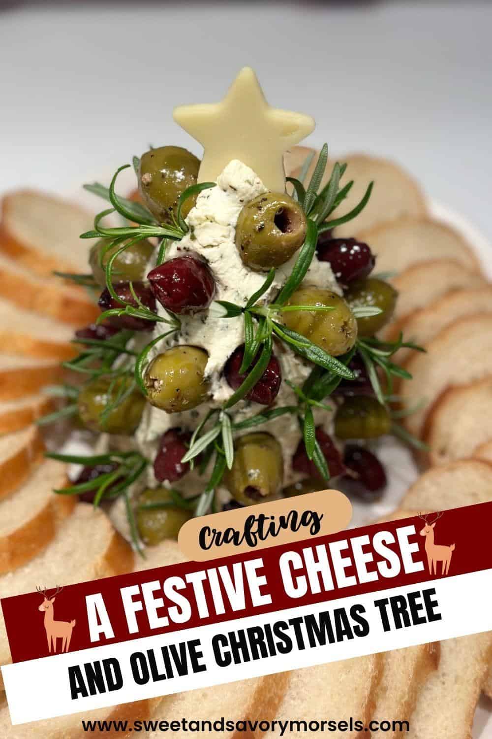 CRAFTING A FESTIVE CHEESE AND OLIVE CHRISTMAS TREE - Sweet and Savory ...