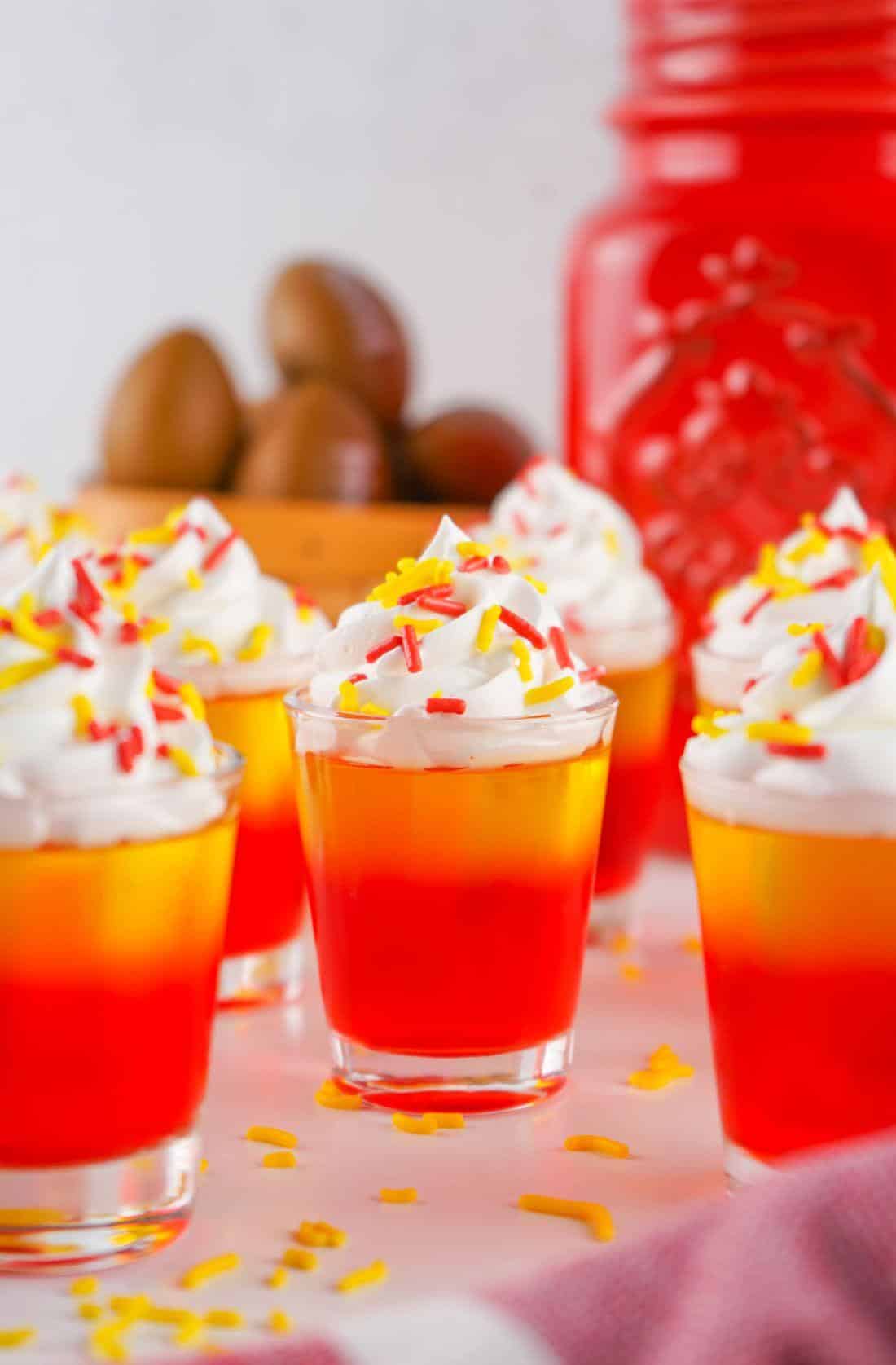 CHIEFS JELLO SHOTS: THE ULTIMATE GAME DAY COCKTAIL - Sweet and Savory ...