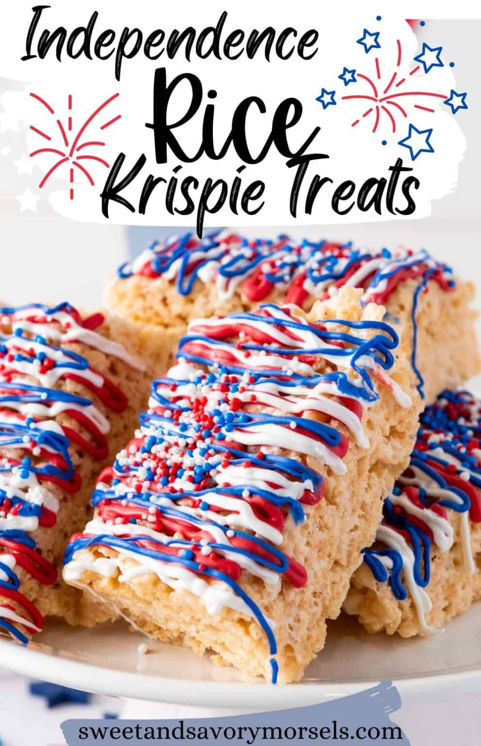 INDEPENDENCE RICE KRISPIE TREATS - Sweet and Savory Morsels