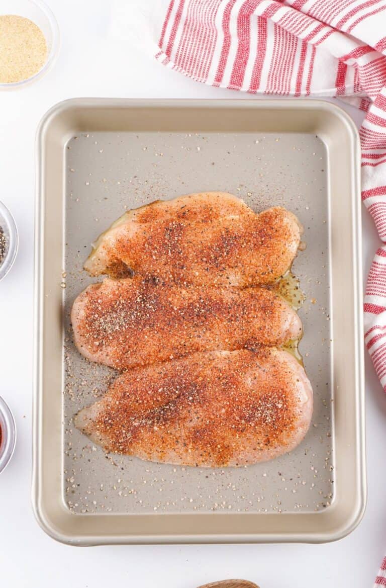 CHICKEN SHEET PAN BAKE, EASY DISH - Sweet and Savory Morsels