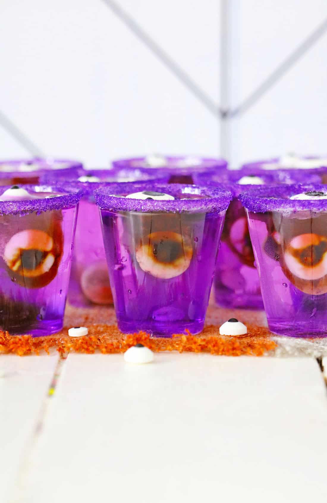 Creepy Monster Eye Jello Shots for Your Halloween Bash