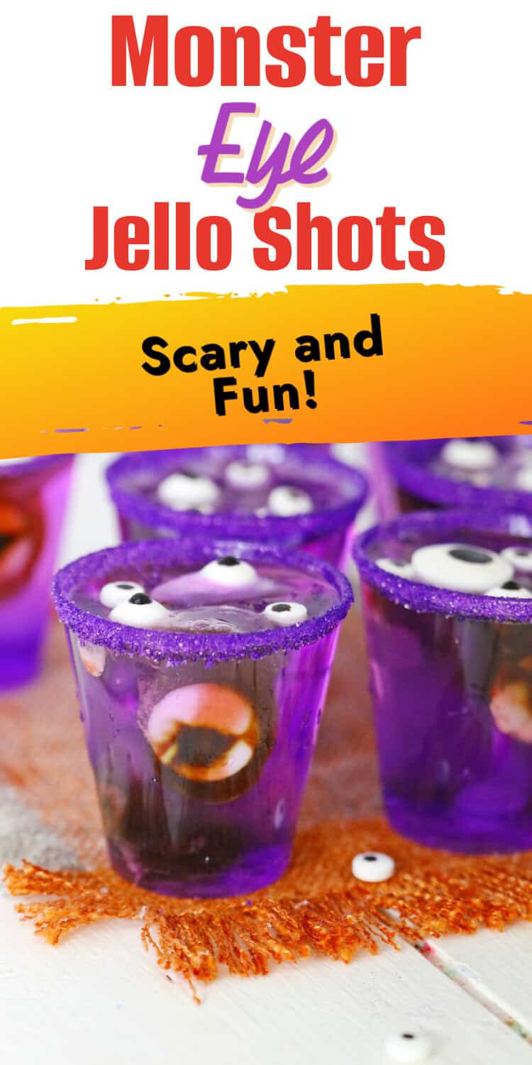 Creepy Monster Eye Jello Shots for Your Halloween Bash