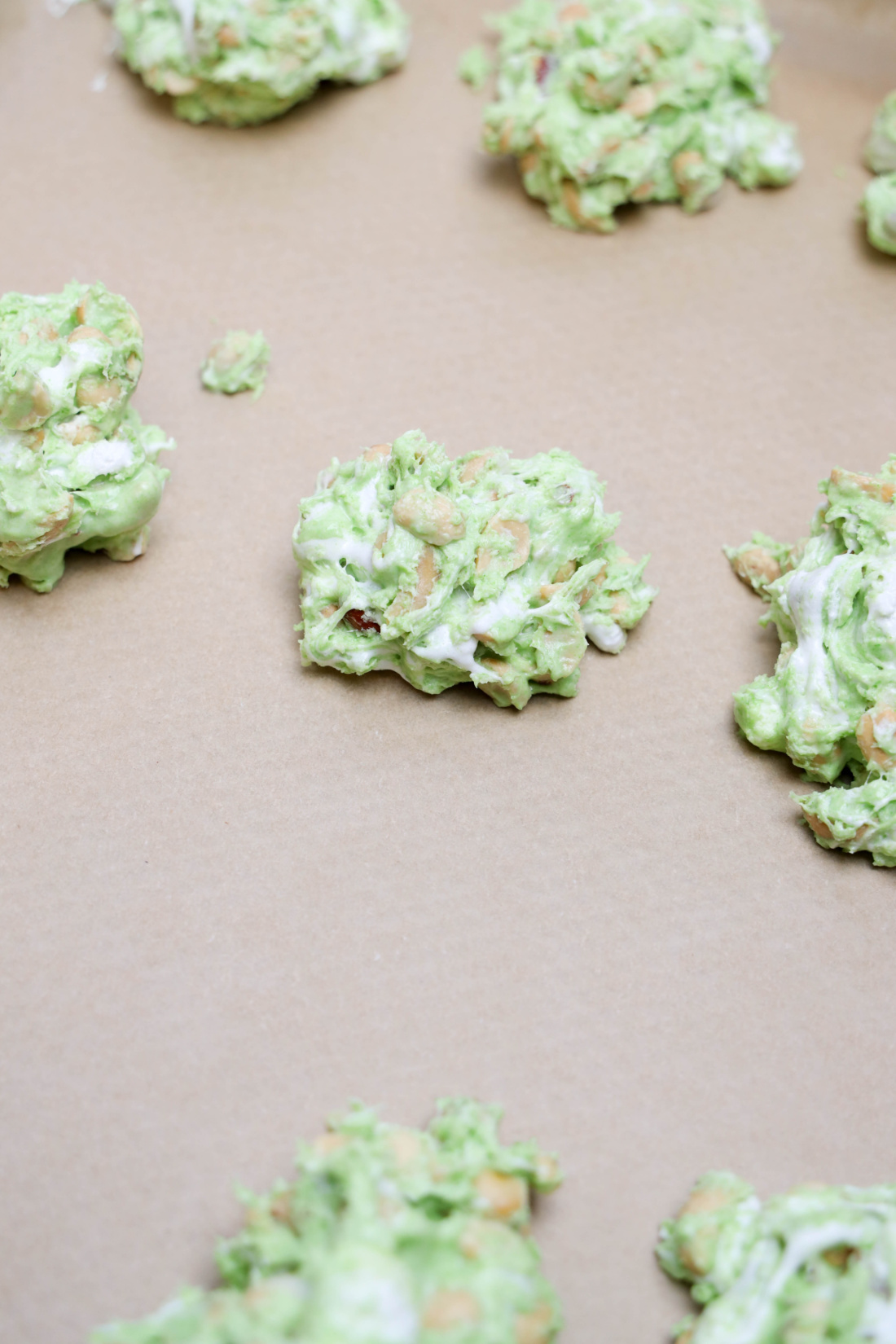 Creative Grinch Poop Peanut Clusters Recipe in the Crockpot