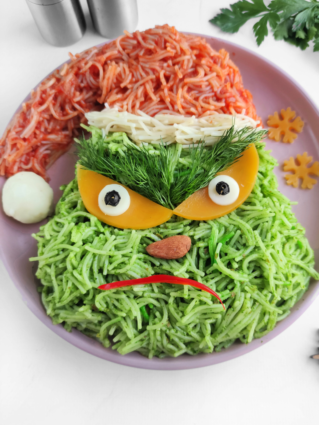 Fun Grinch Vermicelli Pasta Recipe for Holiday Cheer