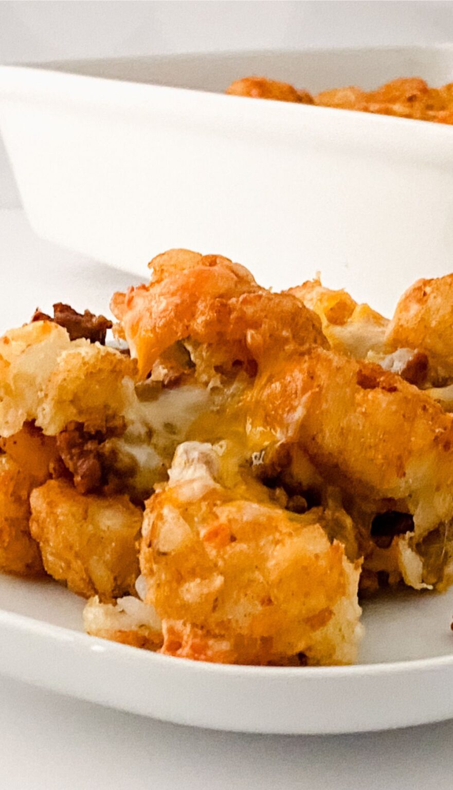 TASTY TACO TOT CASSEROLE - Sweet and Savory Morsels